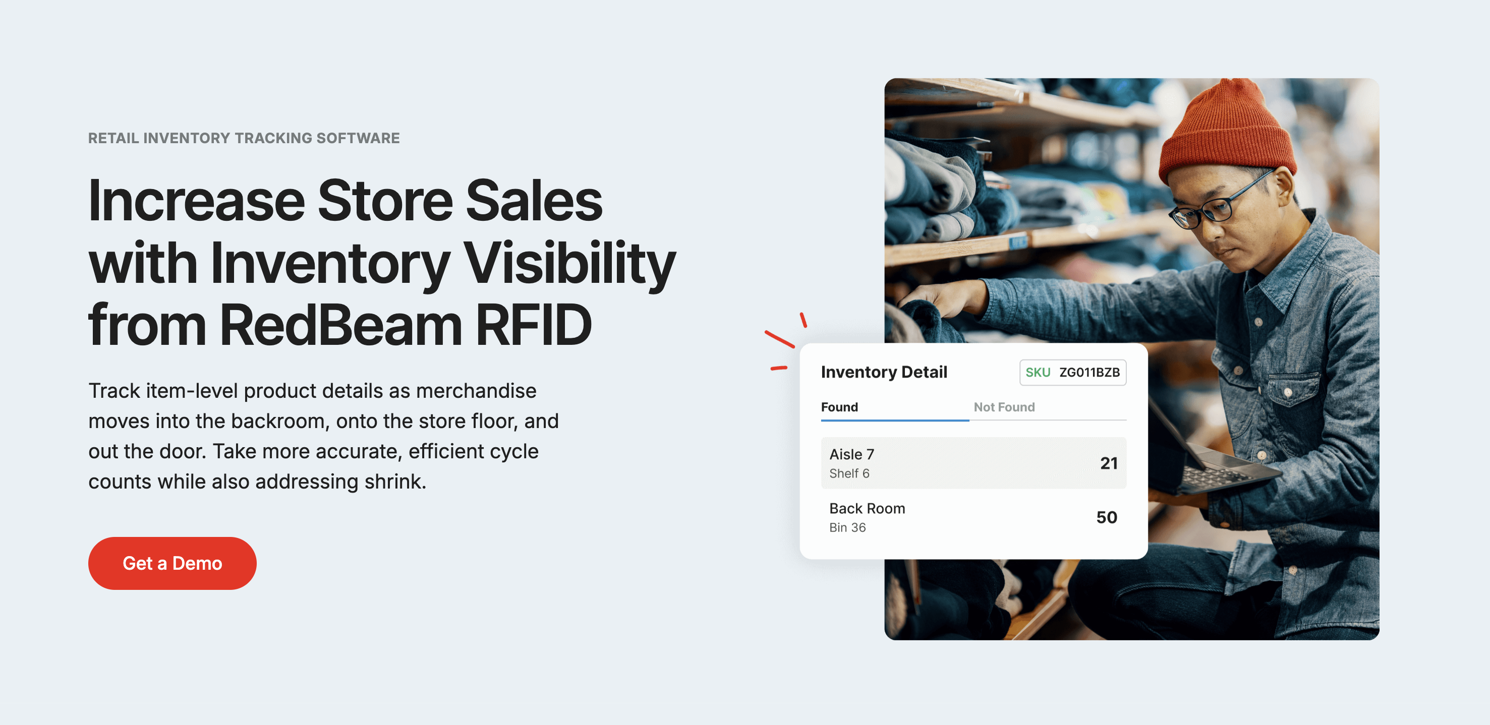 Retail Inventory Tracking Software | RedBeam RFID